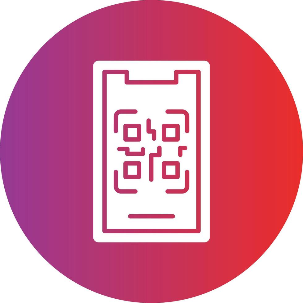 Vector Design Mobile Qr Code Icon Style 22530967 Vector Art At Vecteezy