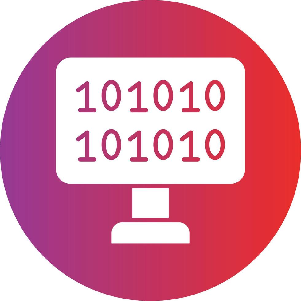 Vector Design Binary Code Icon Style 22530980 Vector Art At Vecteezy
