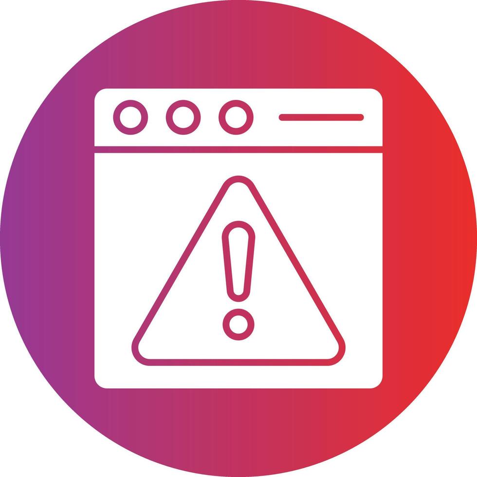 Vector Design Web Warning Icon Style 22532724 Vector Art at Vecteezy