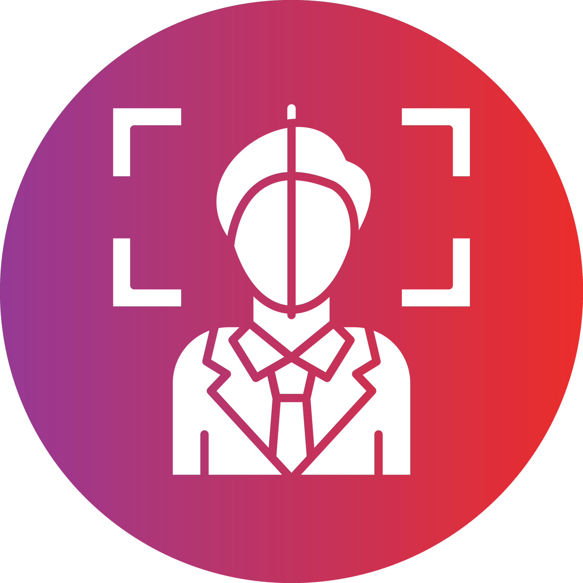 Vector Design Face Scan Icon Style 22532969 Vector Art At Vecteezy