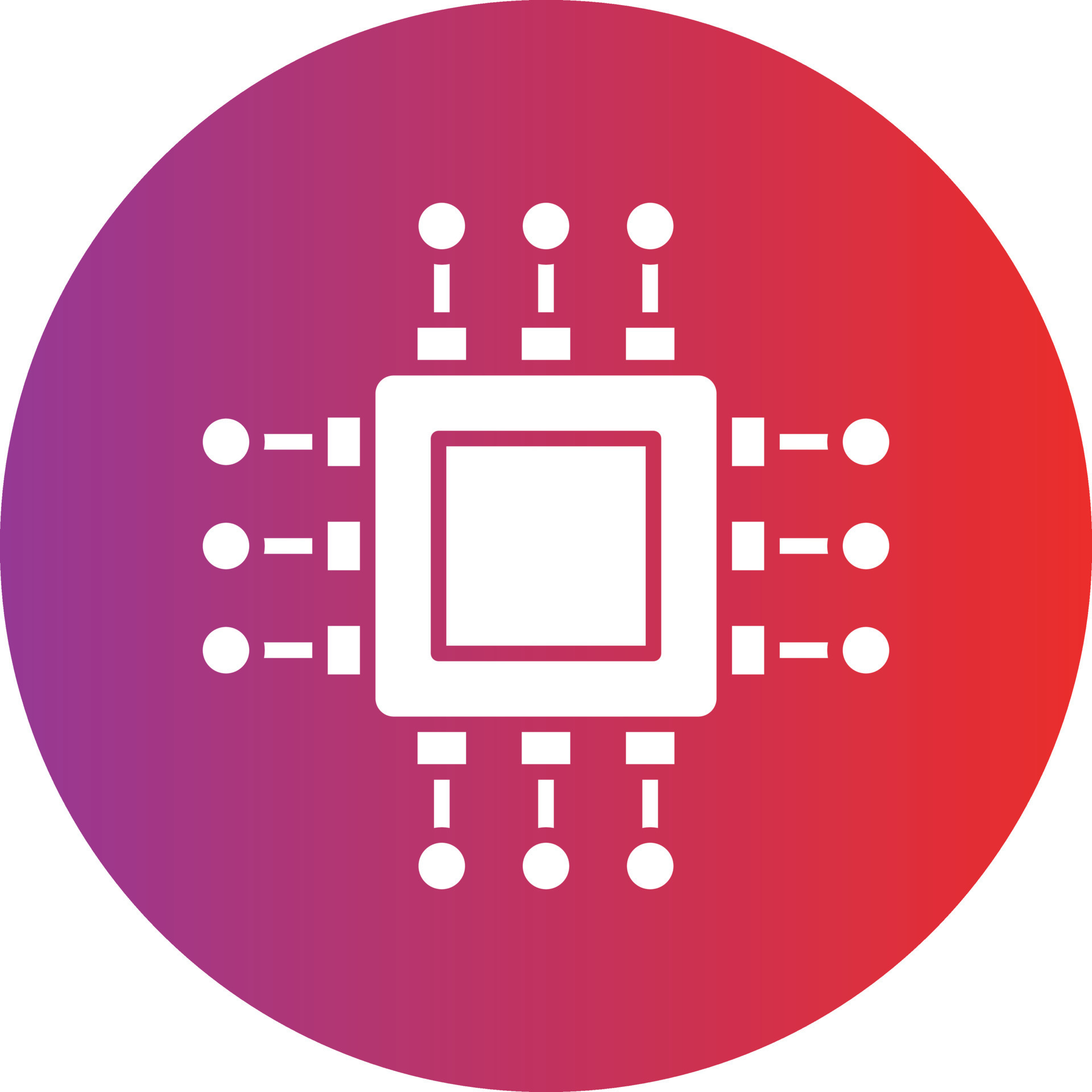 Vector Design Processor Icon Style 22533209 Vector Art At Vecteezy