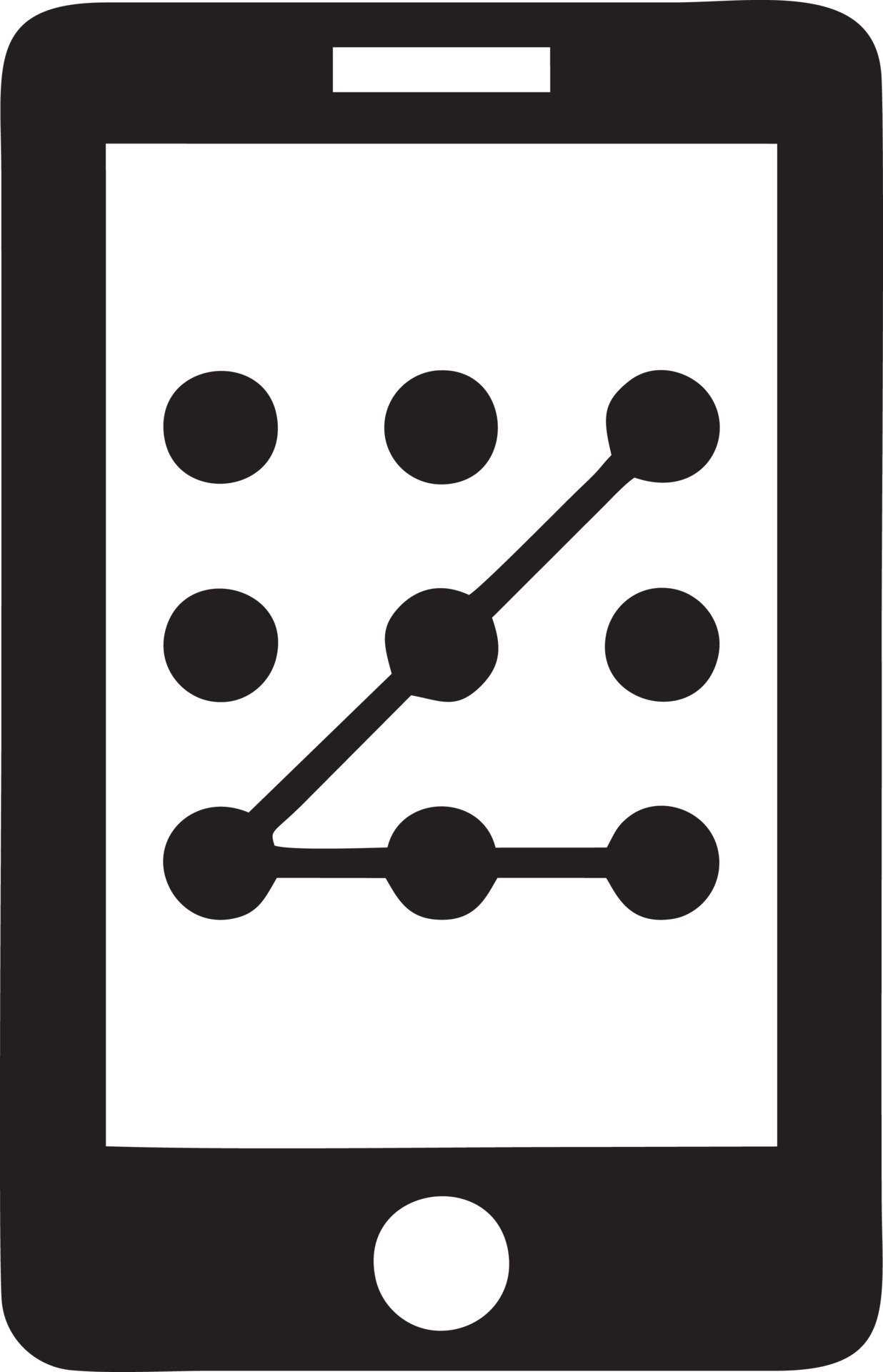 Lock security icon symbol vector image. Illustration of the key secure ...