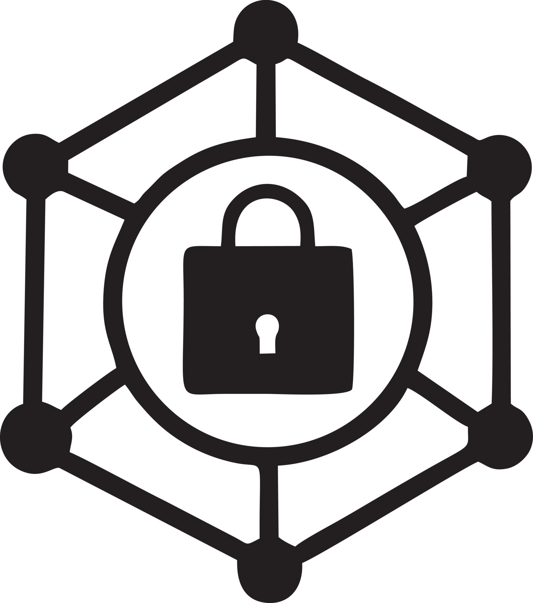 Lock Security Icon Symbol Vector Image Illustration Of The Key Secure