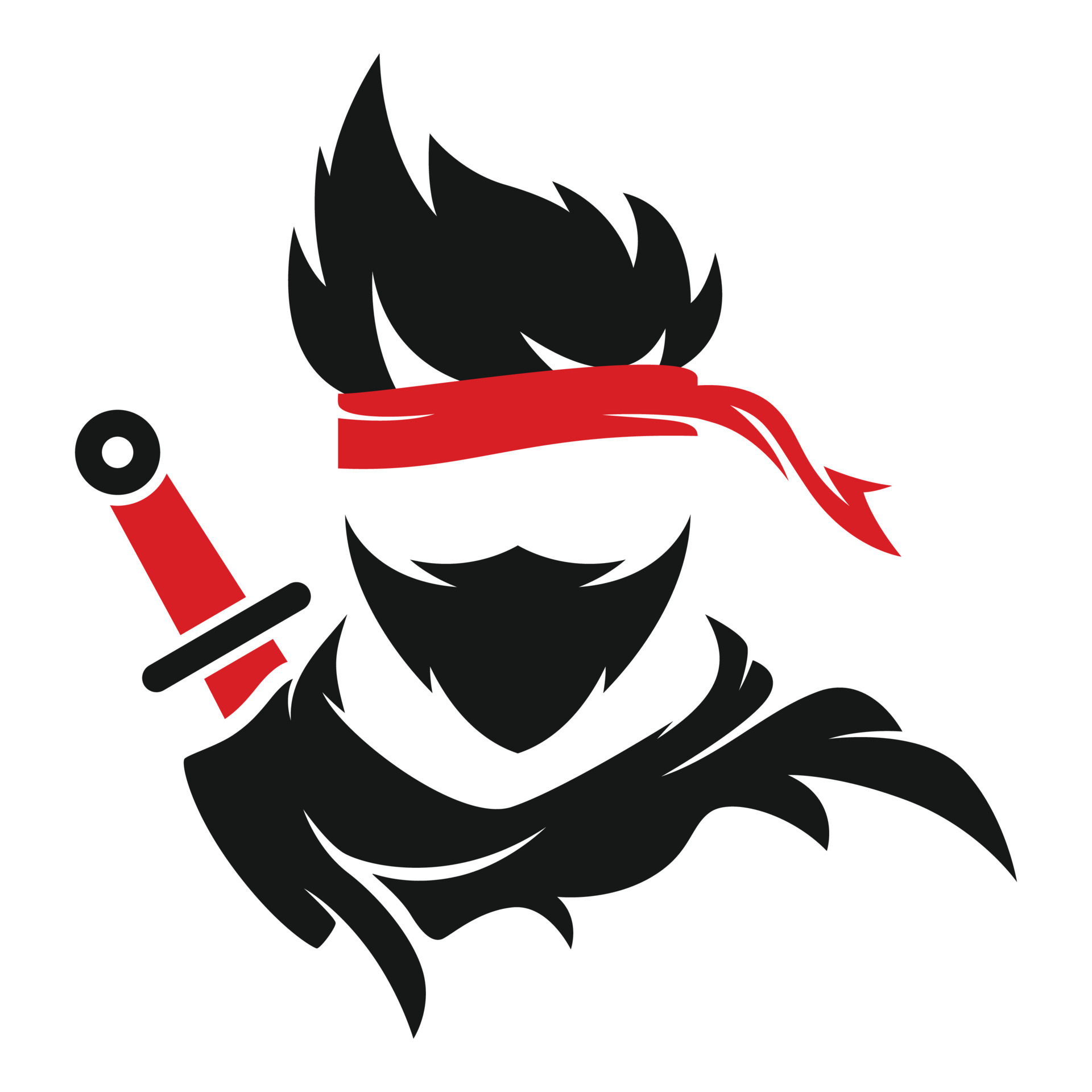 Ninja Logo Vector 22535410 Vector Art at Vecteezy