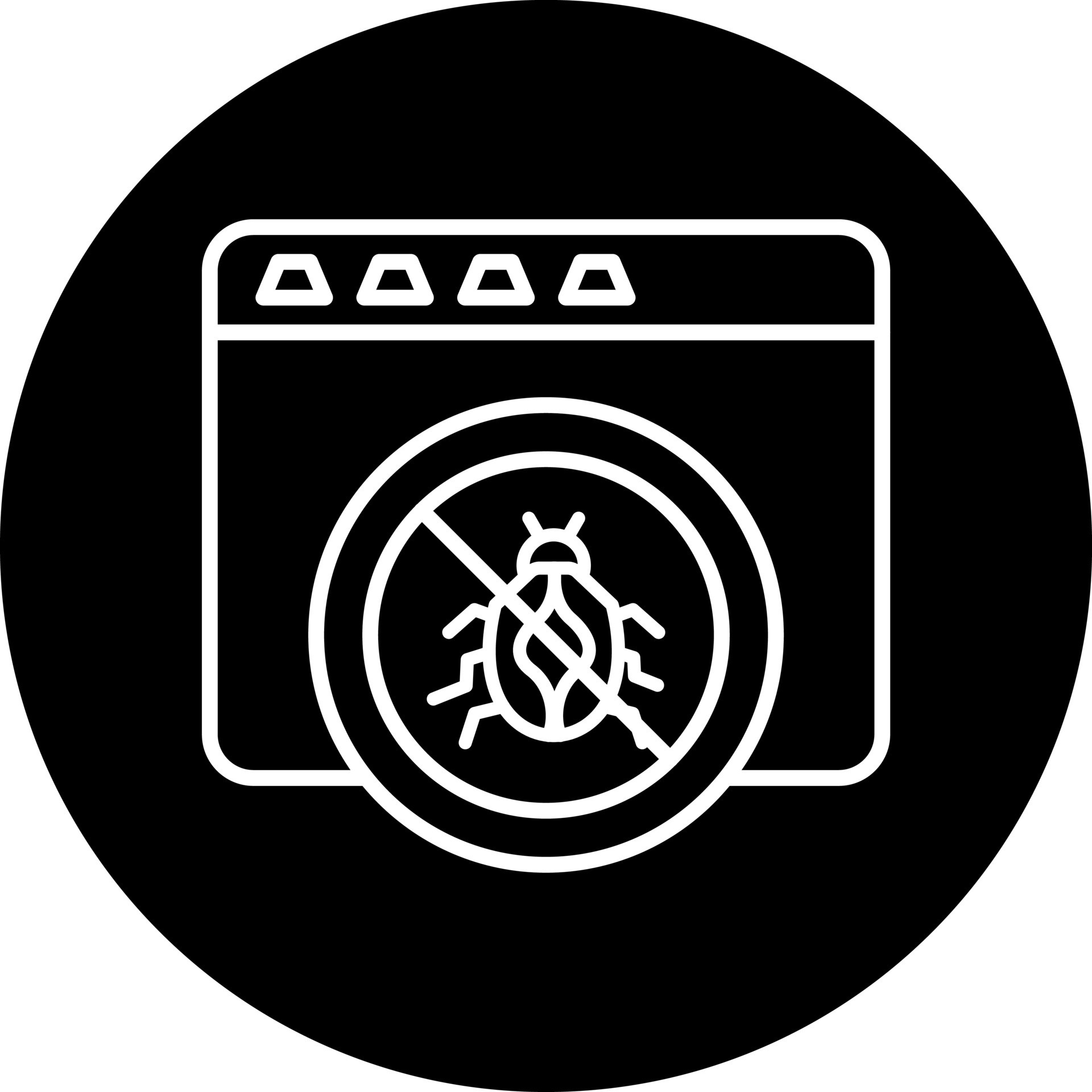 Debug Vector Icon Style 22543888 Vector Art At Vecteezy