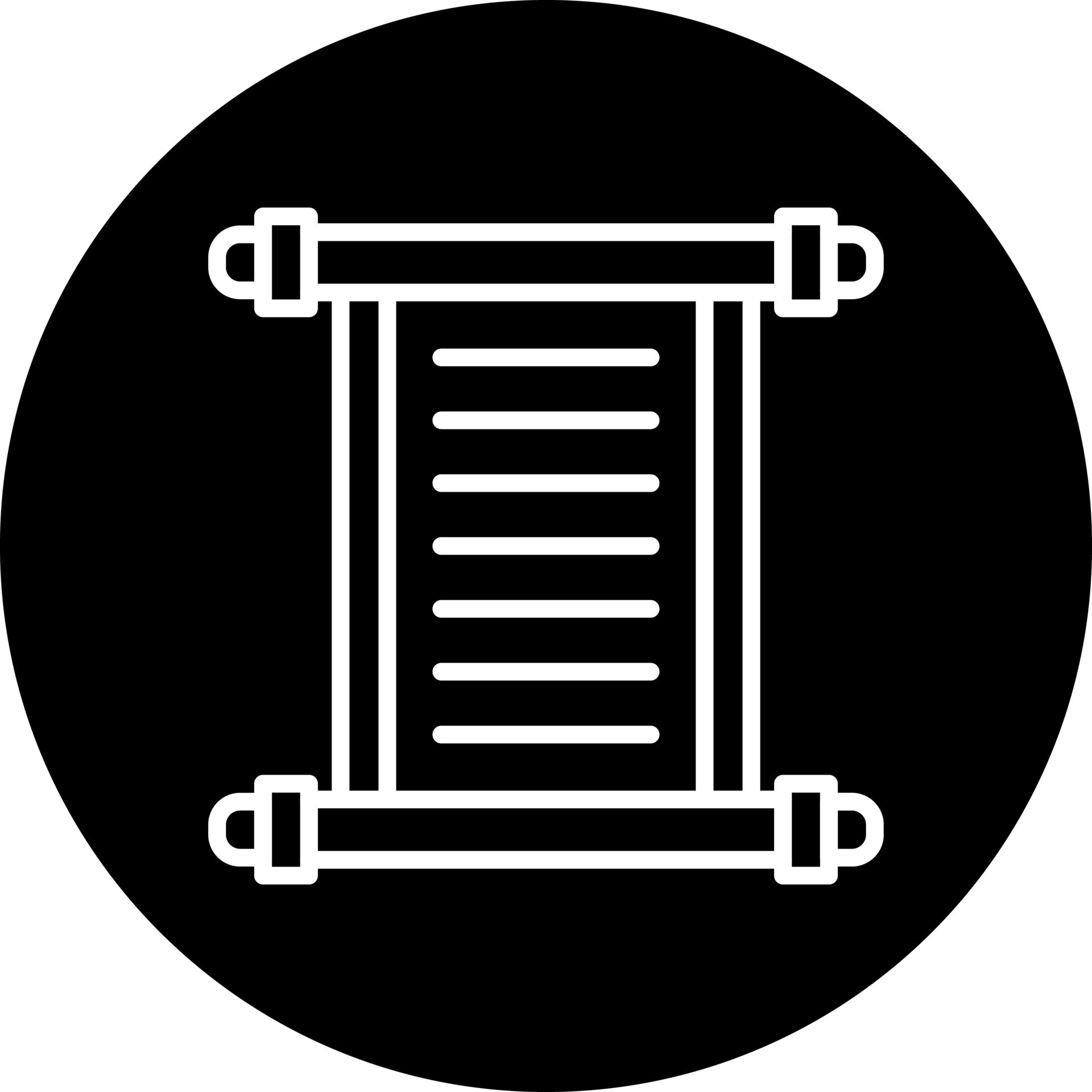 Scroll Vector Icon Style 22544123 Vector Art at Vecteezy