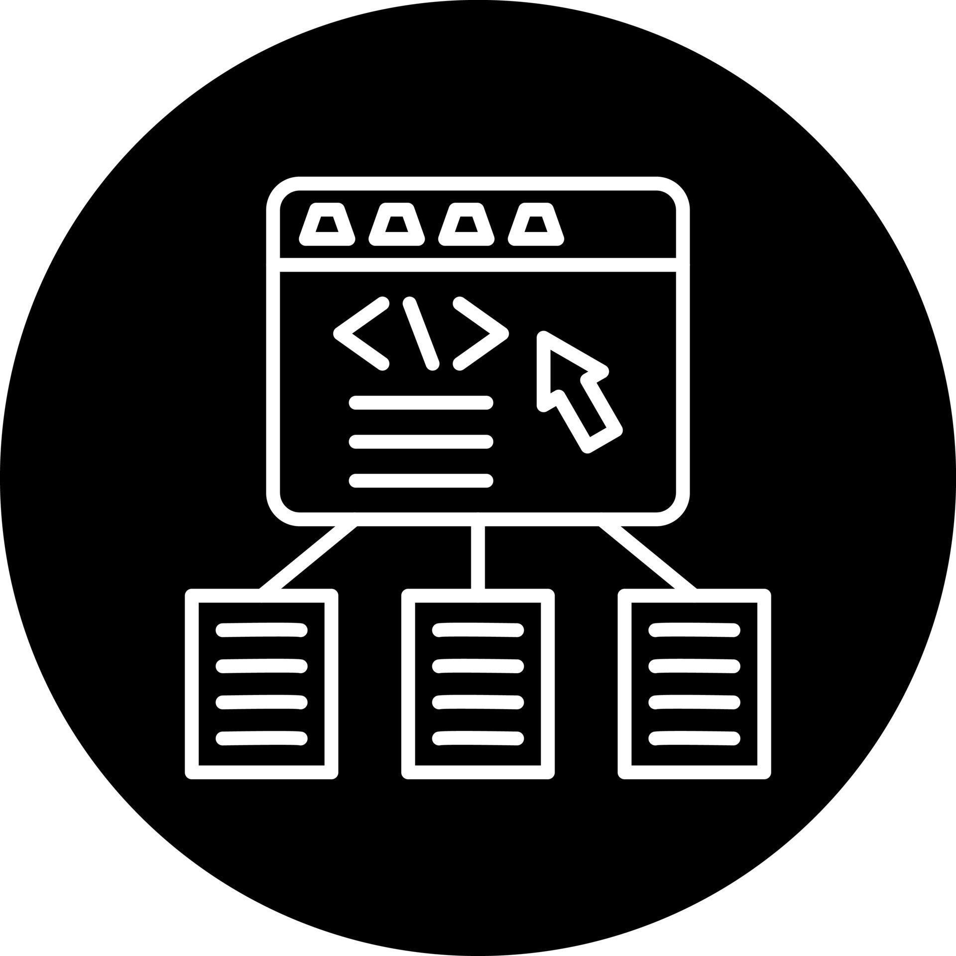 Code Framework Vector Icon Style 22544222 Vector Art at Vecteezy