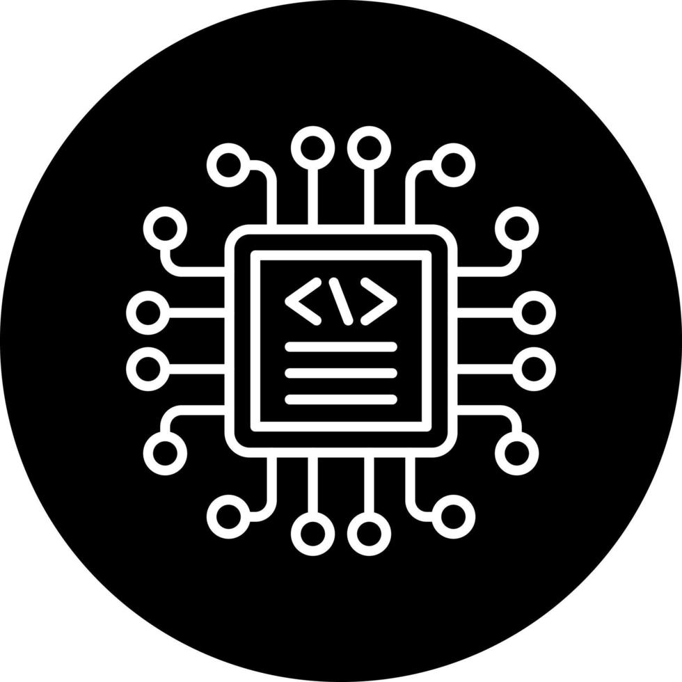 Code Processor Vector Icon Style 22544226 Vector Art at Vecteezy