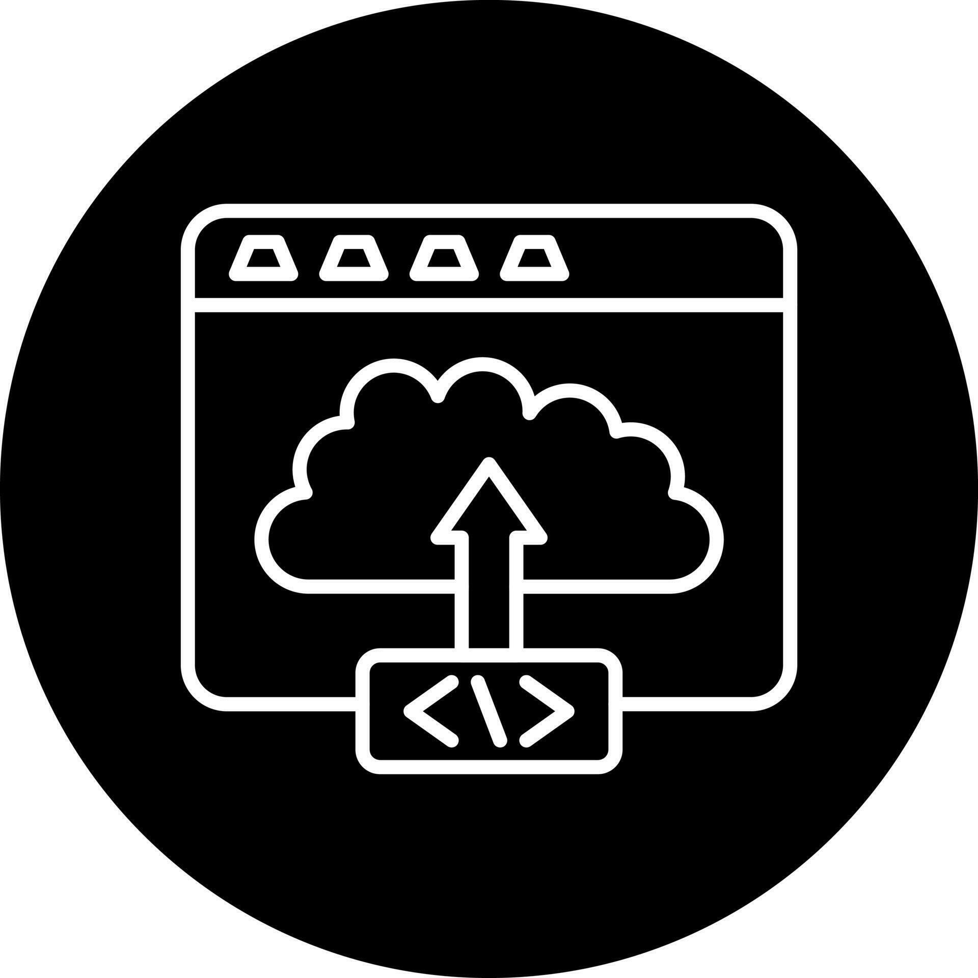 Code Deployment Vector Icon Style 22544411 Vector Art at Vecteezy