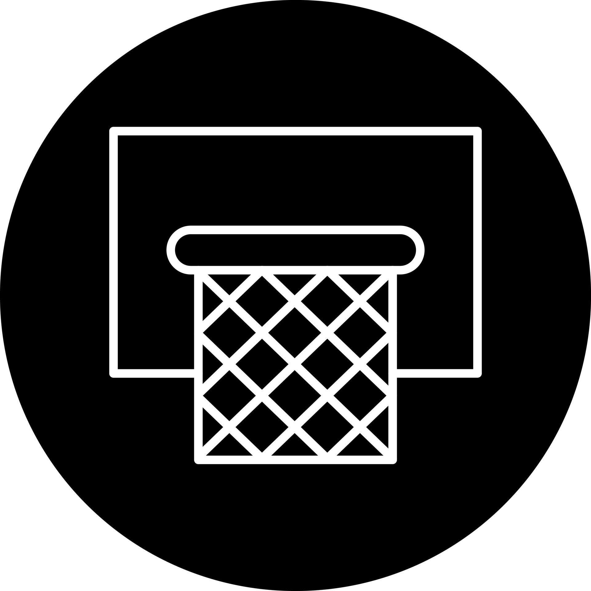 basketball hoop Vector Icon Style 22545866 Vector Art at Vecteezy