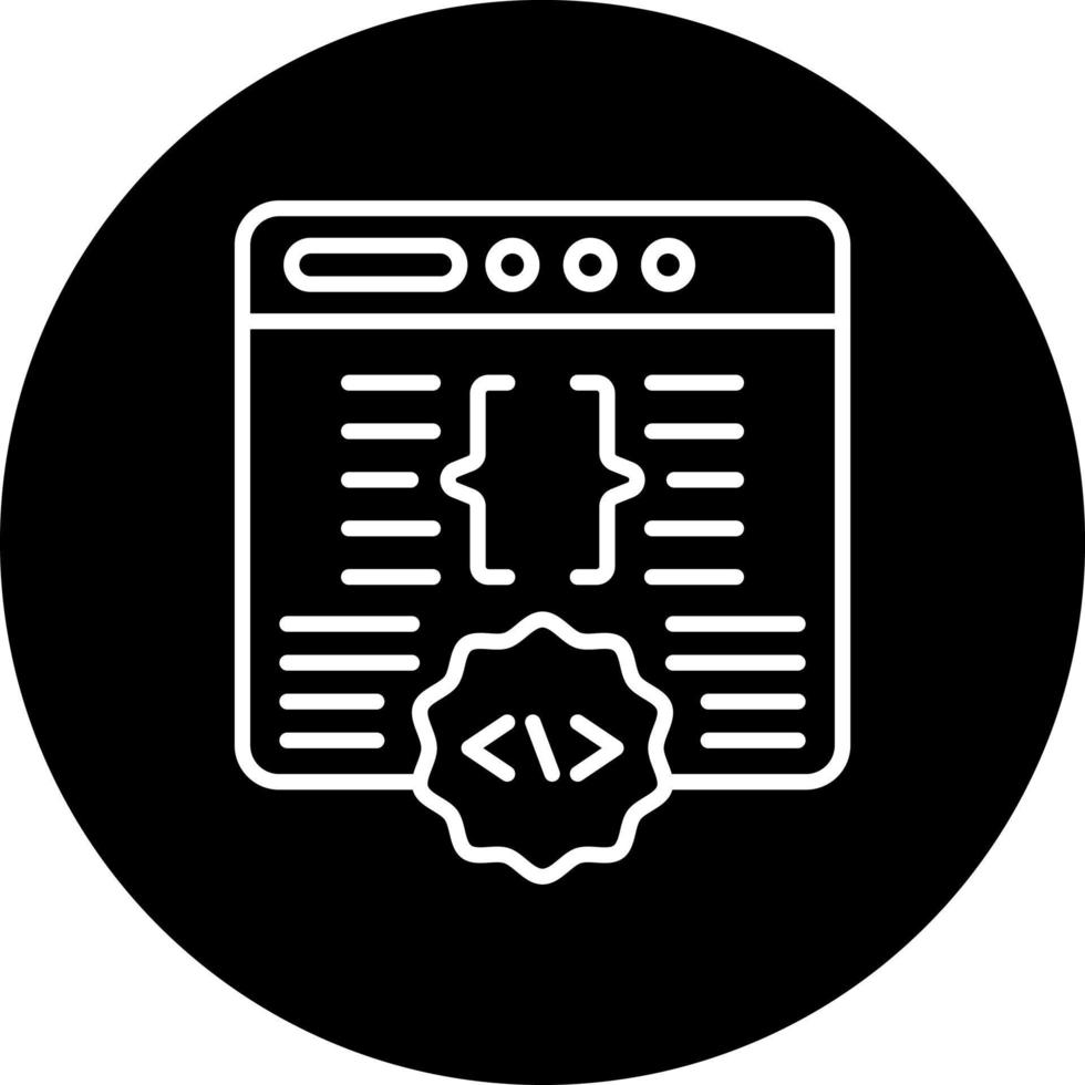 code free development Vector Icon Style 22546189 Vector Art at Vecteezy