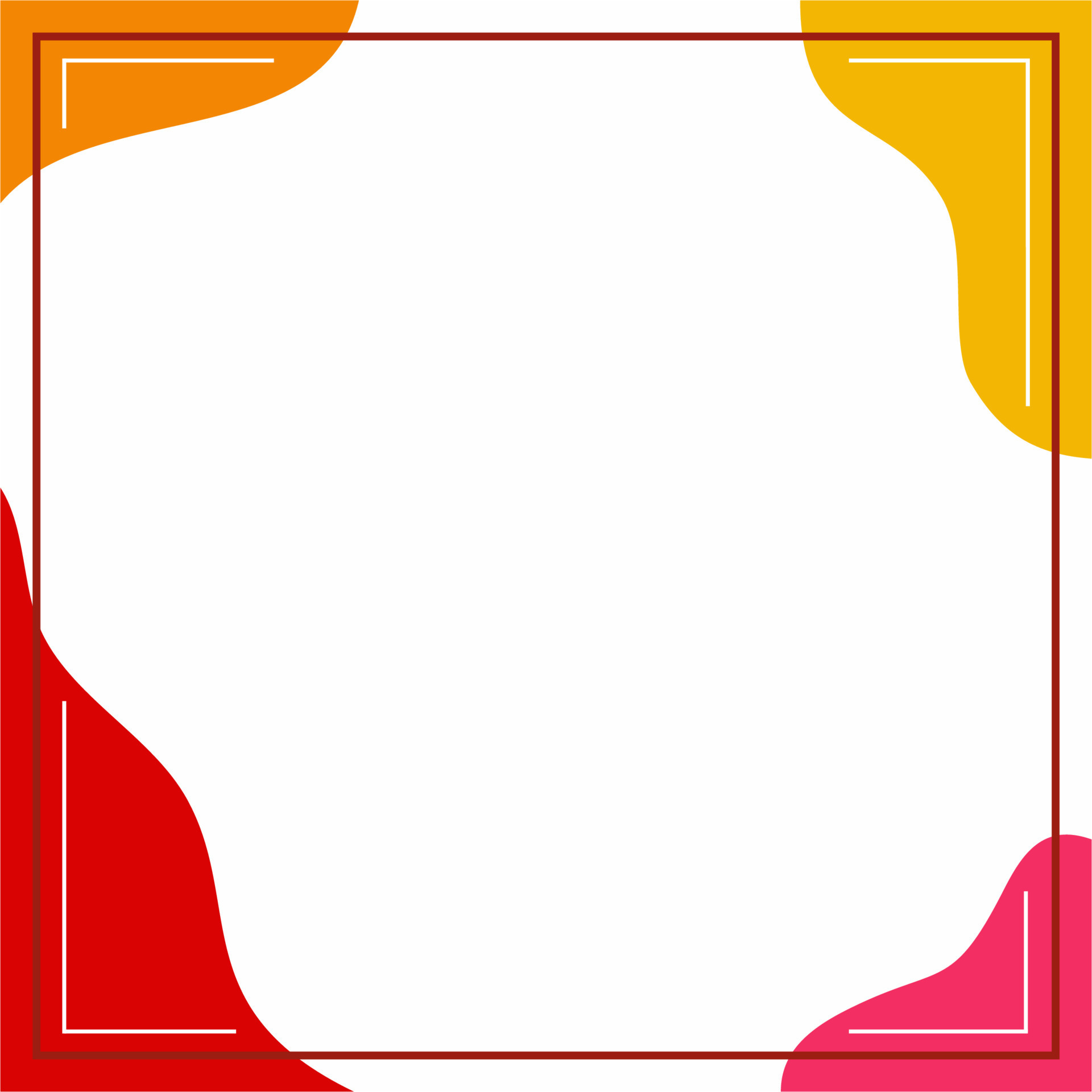 Frame or border. Red, yellow, orange, pink and white background color ... Frame or border. Red, yellow, orange, pink and white background color ...