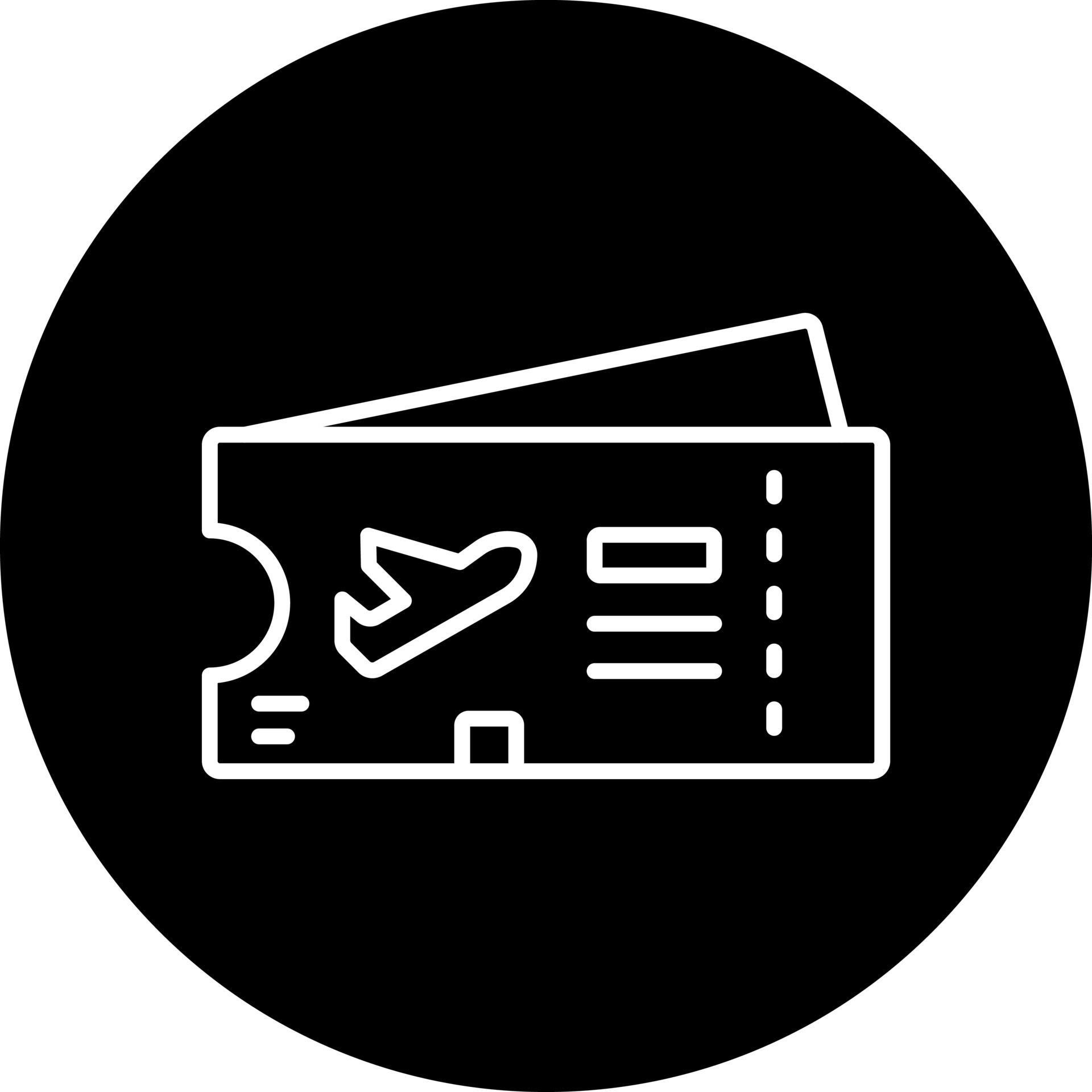Boarding Pass Vector Icon Style 22548390 Vector Art At Vecteezy