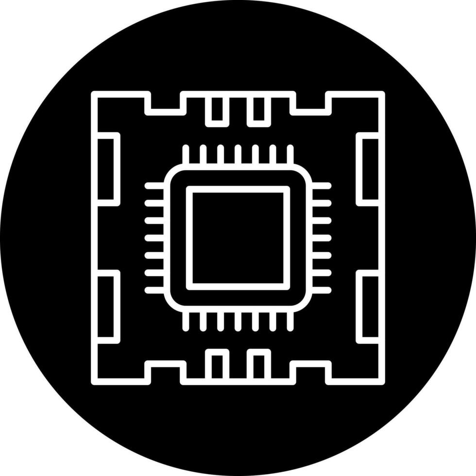 Microprocessor Vector Icon Style 22552633 Vector Art at Vecteezy