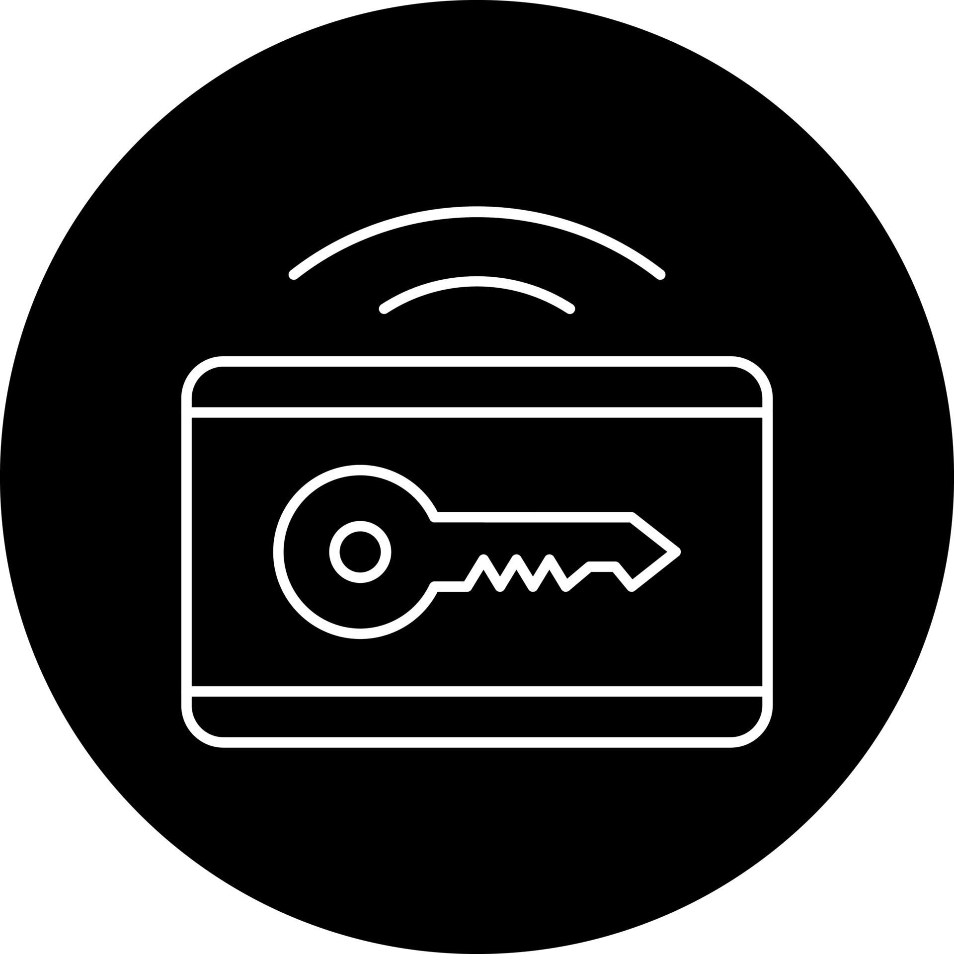 Smart Key Vector Icon Style 22553204 Vector Art At Vecteezy