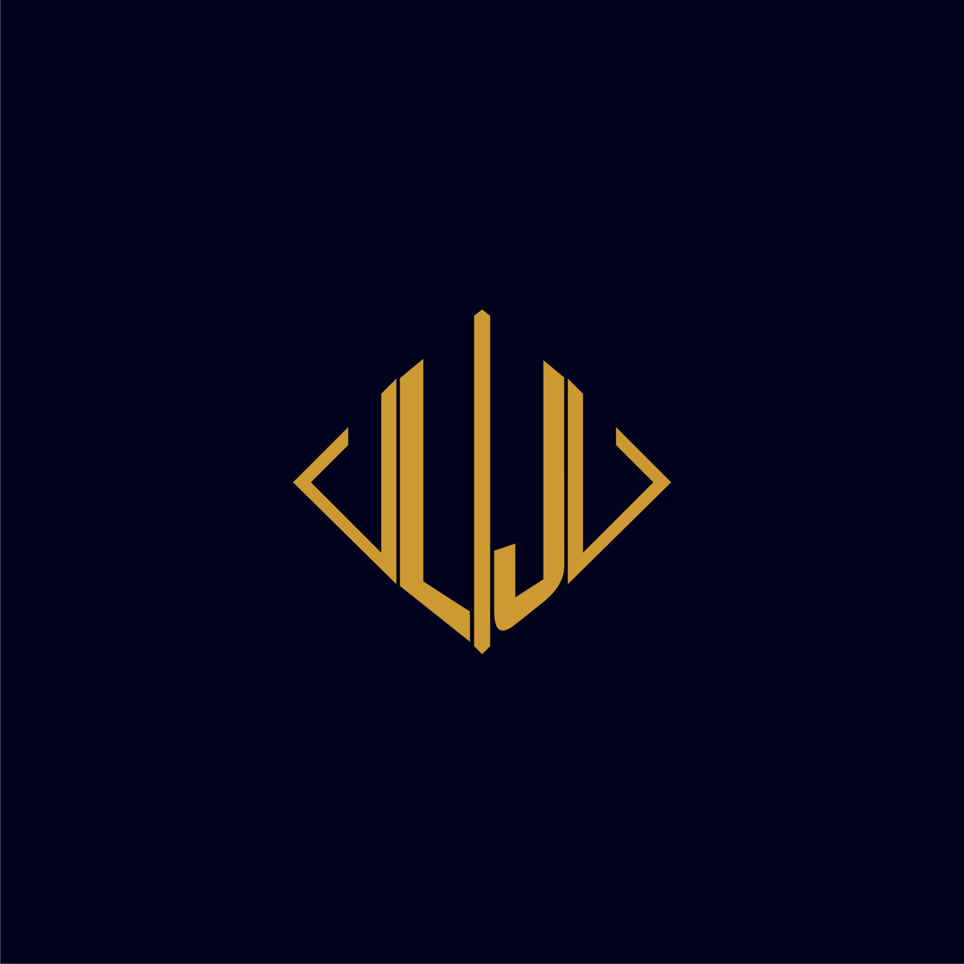 LJ initial monogram square logo design ideas 22555961 Vector Art at Vecteezy