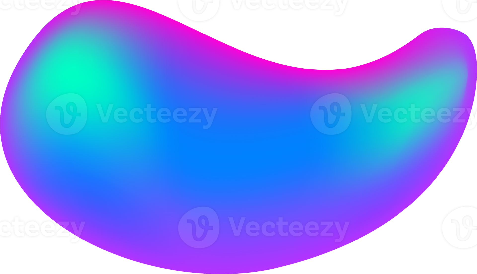 Gradient blob shape. Abstract organic random form. Liquid fluid ...