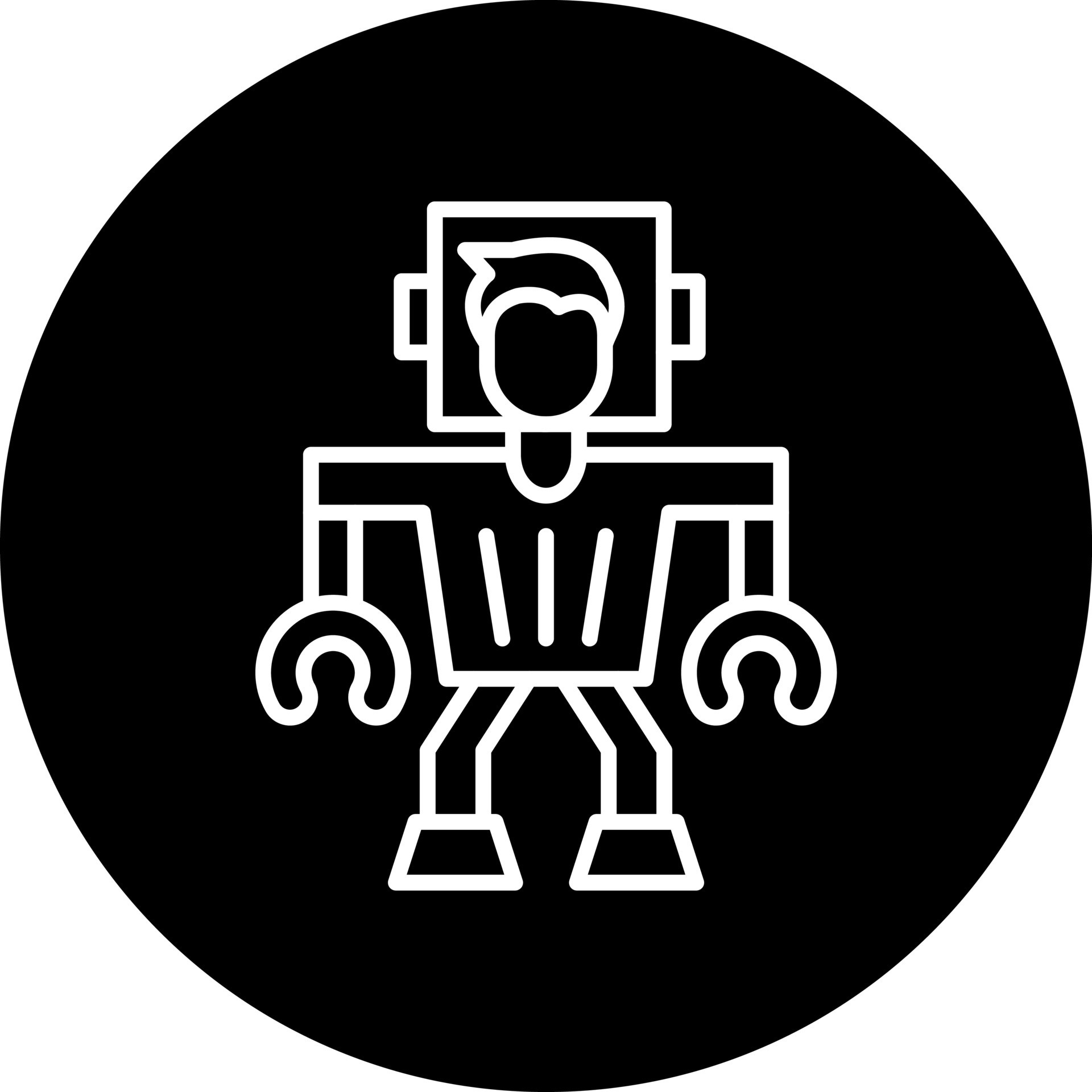 Augmenting Robot Vector Icon Style 22561738 Vector Art at Vecteezy