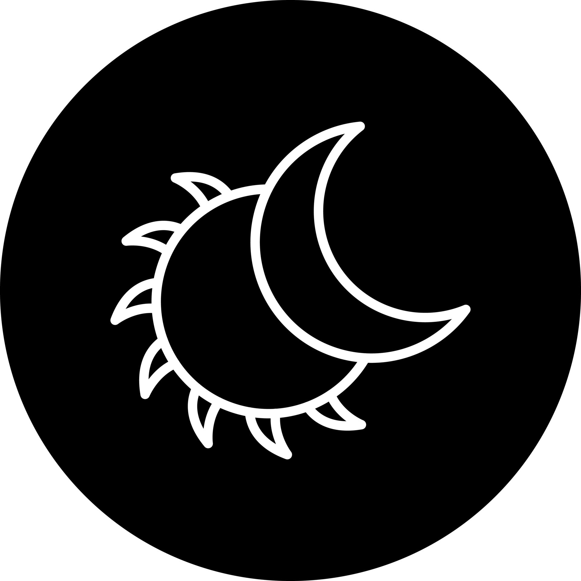 Eclipse Vector Icon Style 22562351 Vector Art at Vecteezy