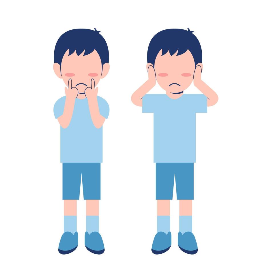 Set Of Little Boy Feeling Sad 22563562 Vector Art at Vecteezy Set Of Little Boy Feeling Sad 22563562 Vector Art at Vecteezy