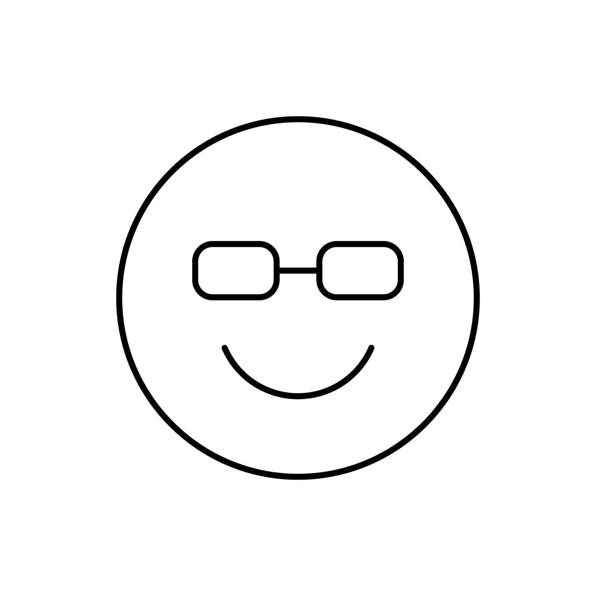 Sunglasses Happy Emotions Vector Icon 22563871 Vector Art At Vecteezy