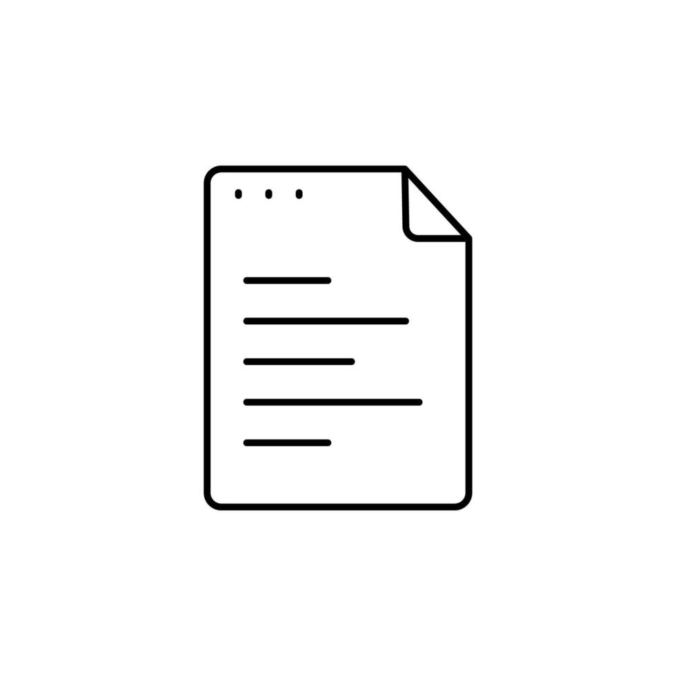 File Document Text Vector Icon 22571330 Vector Art At Vecteezy