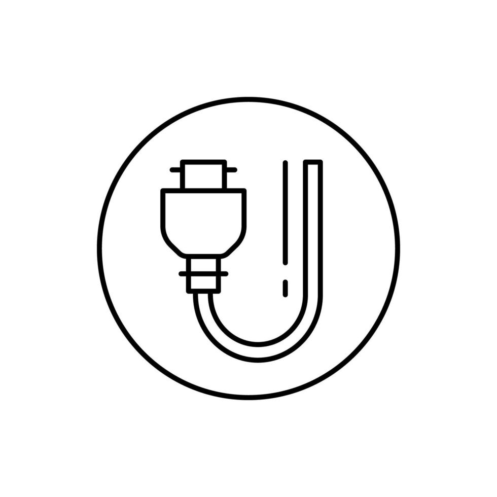 Hdmi Connector Vector Icon 22577905 Vector Art At Vecteezy