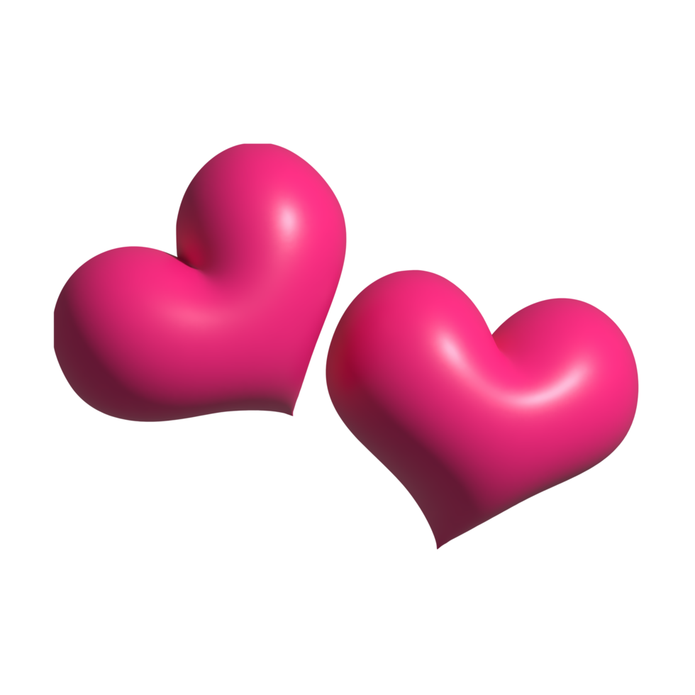 3d Icono De Amor 22584686 Png