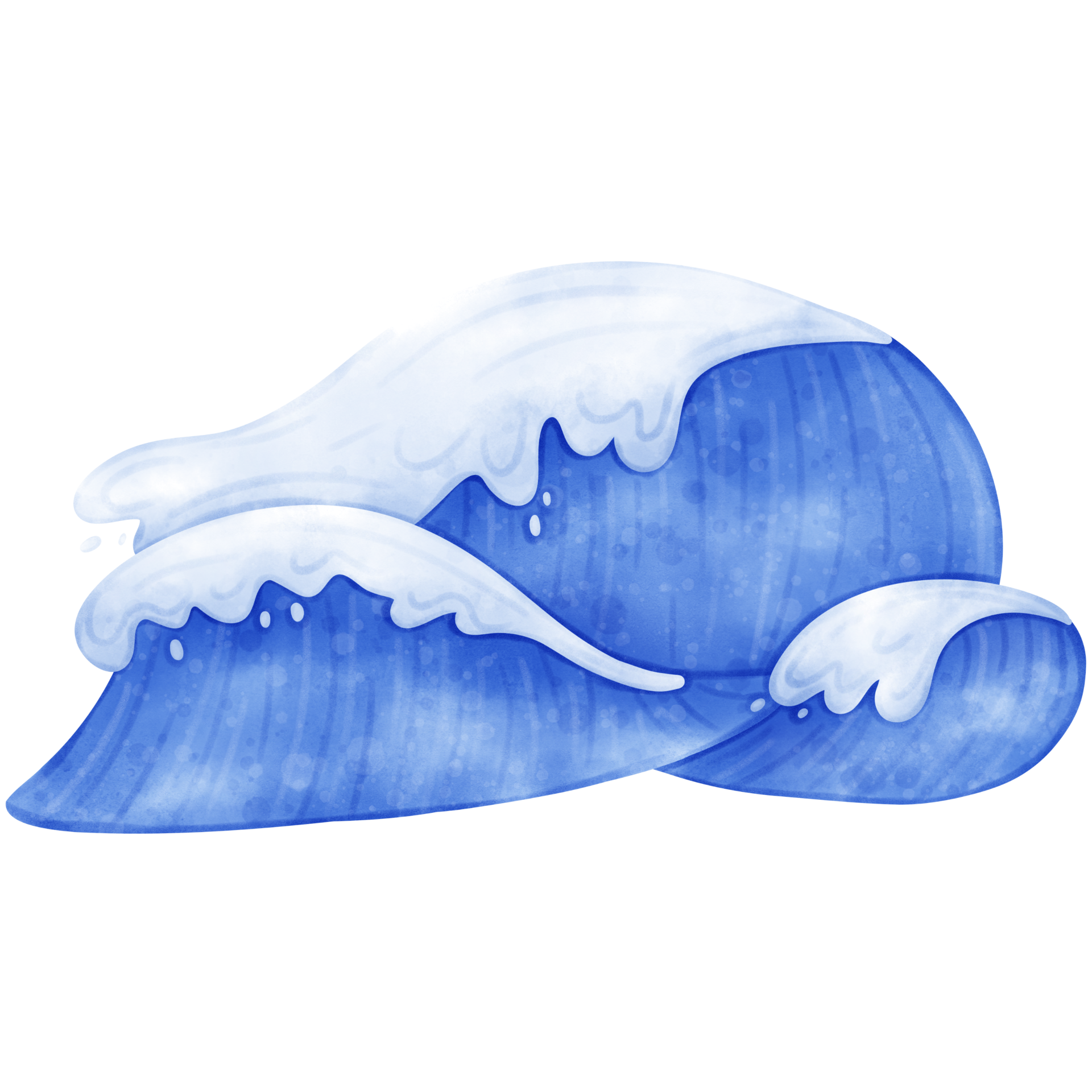 Watercolor Ocean Waves Wave Wave Illustration Ocean Illustration