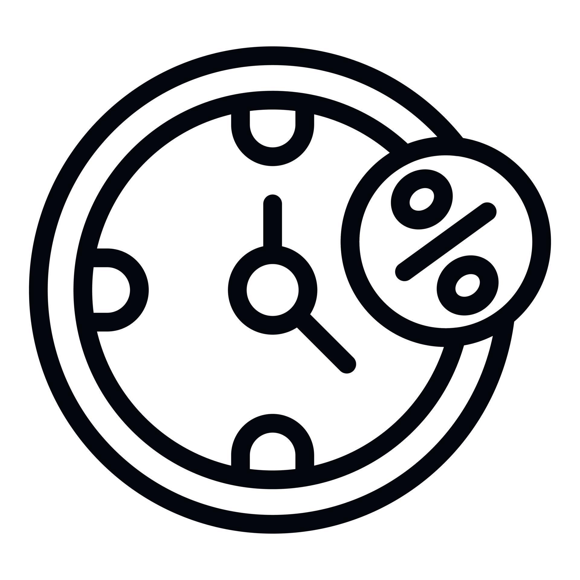 Finance Time Icon Outline Vector Tax Deduction 22592512 Vector Art At
