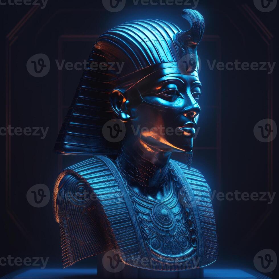 Egyptian Pharaoh Hyper-realistic image 22593502 Stock Photo at Vecteezy