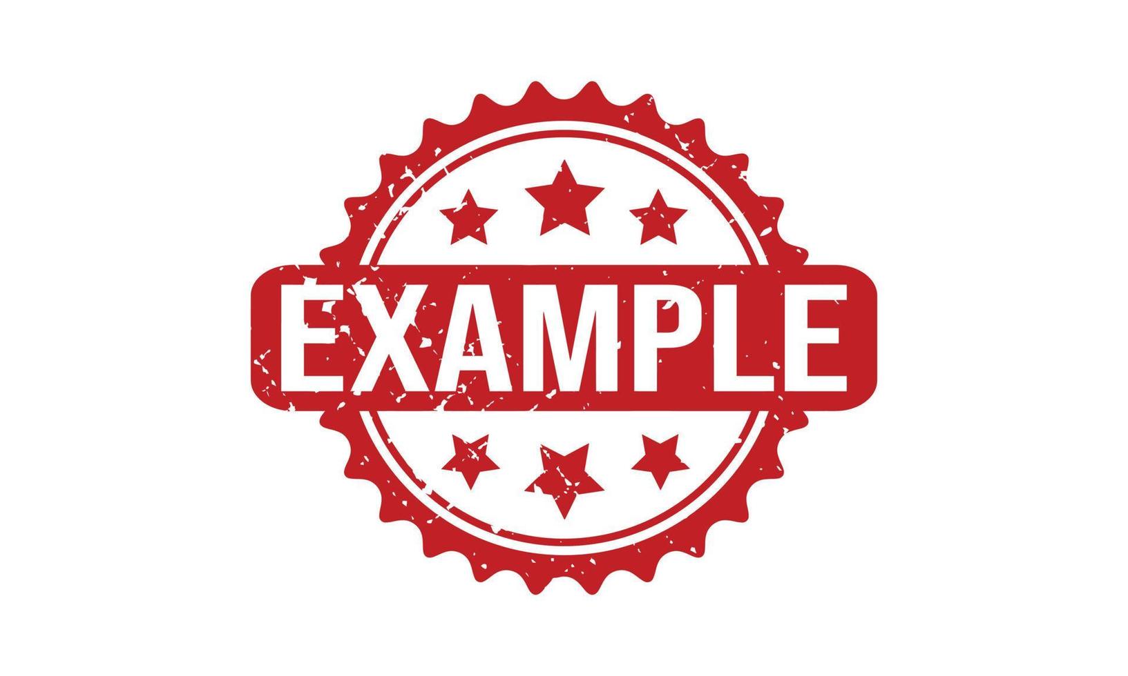 Example Stamp Seal Vector Illustration 22600290 Vector Art at Vecteezy