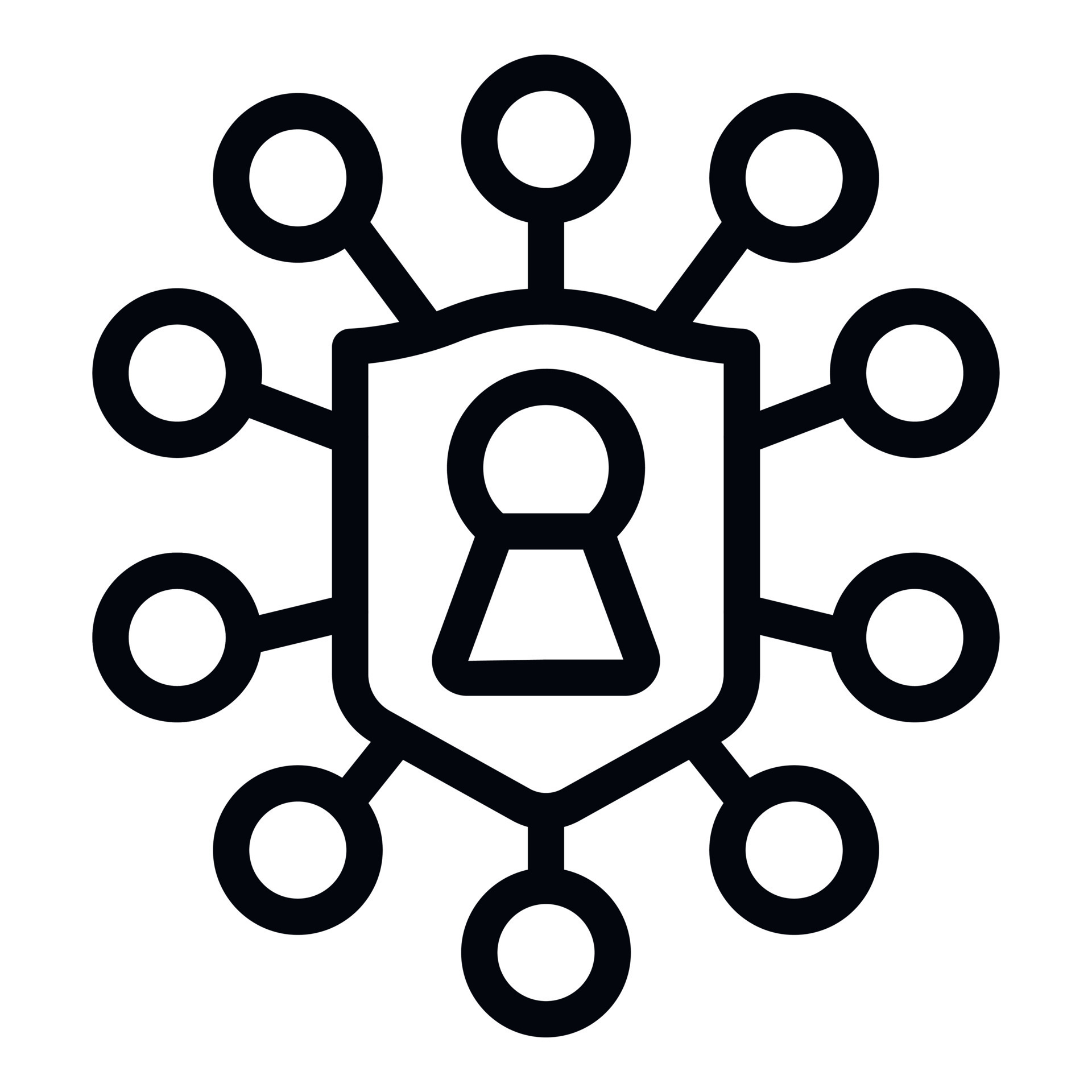 Digital Lock Icon Outline Vector Safety Guard 22600376 Vector Art At