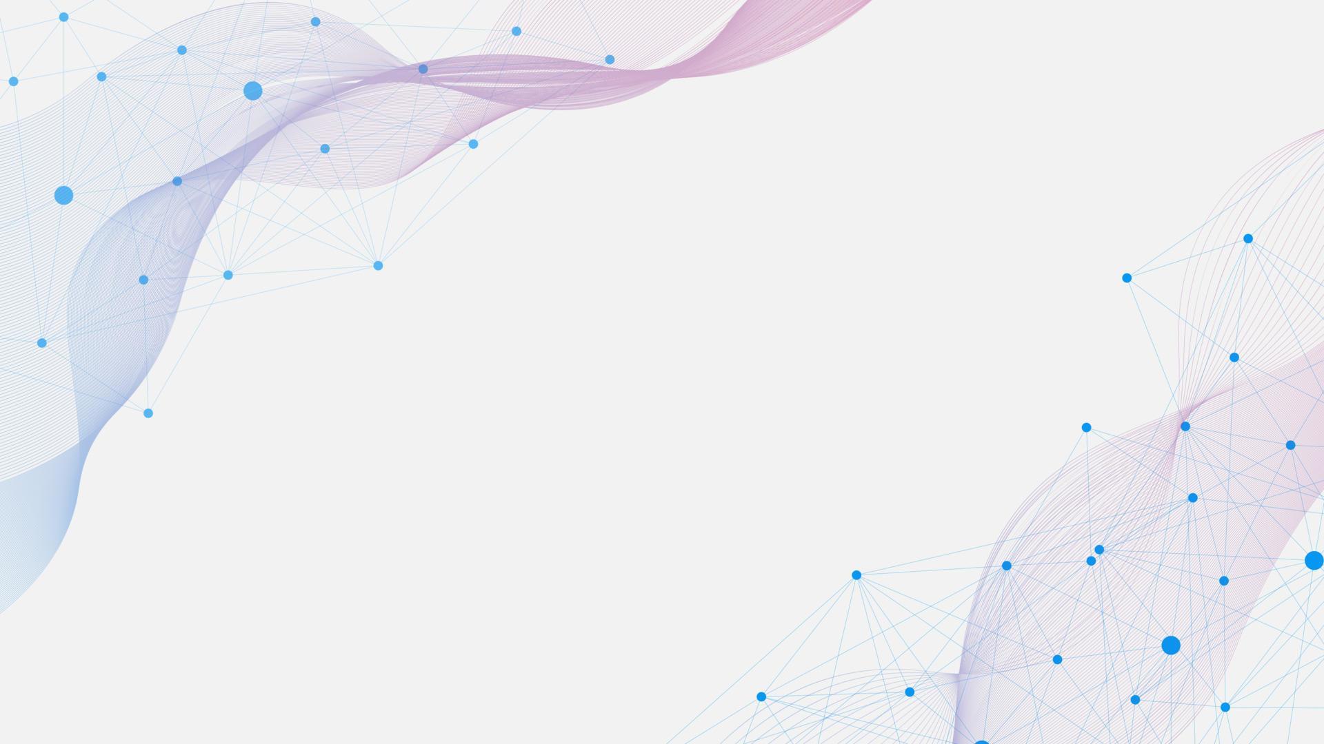 Abstract Plexus With Dots And Lines Connection And Gradient Wave Flow Background Technology