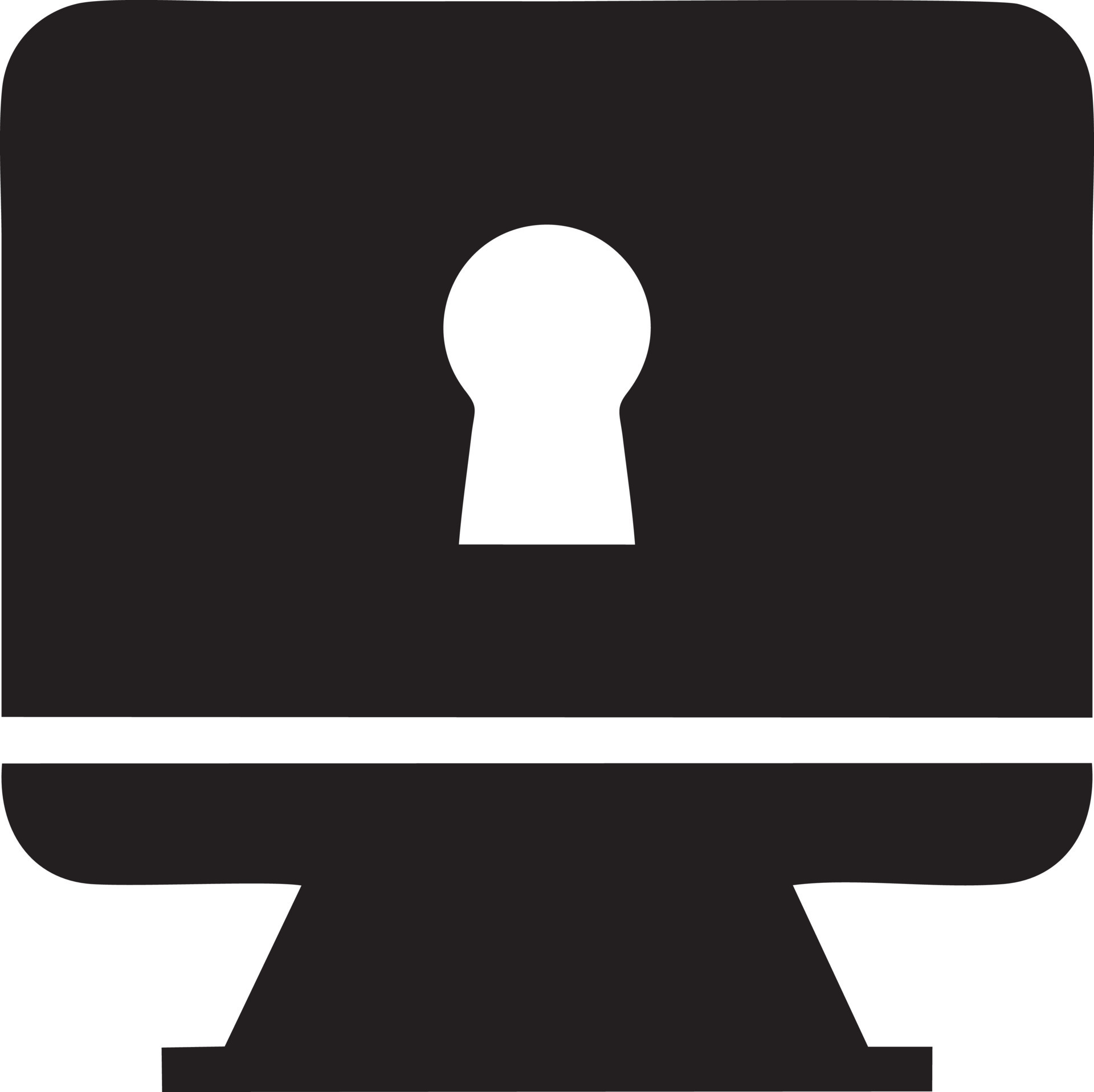 Lock Security Icon Symbol Vector Image Illustration Of The Key Secure