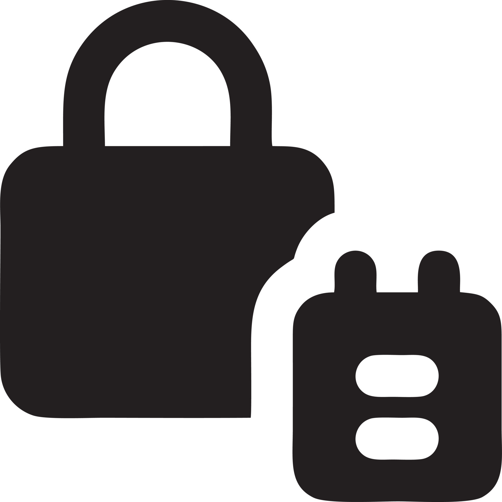 Lock Security Icon Symbol Vector Image Illustration Of The Key Secure