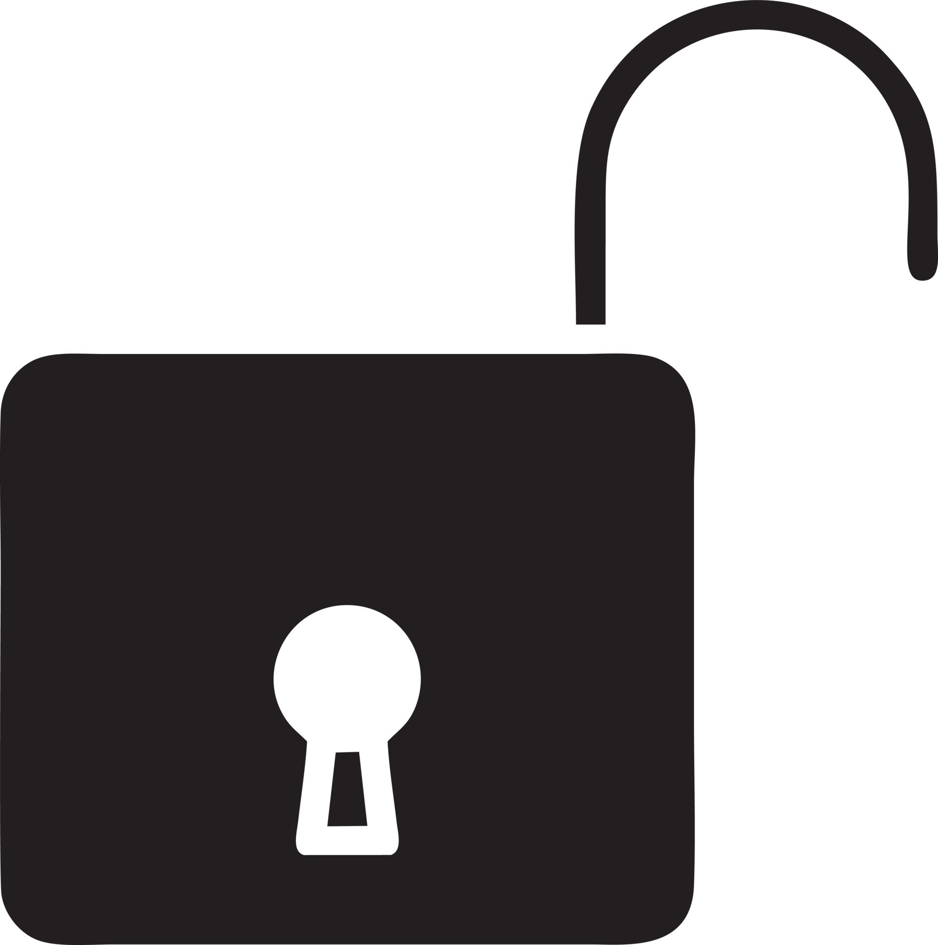 Lock Security Icon Symbol Vector Image Illustration Of The Key Secure