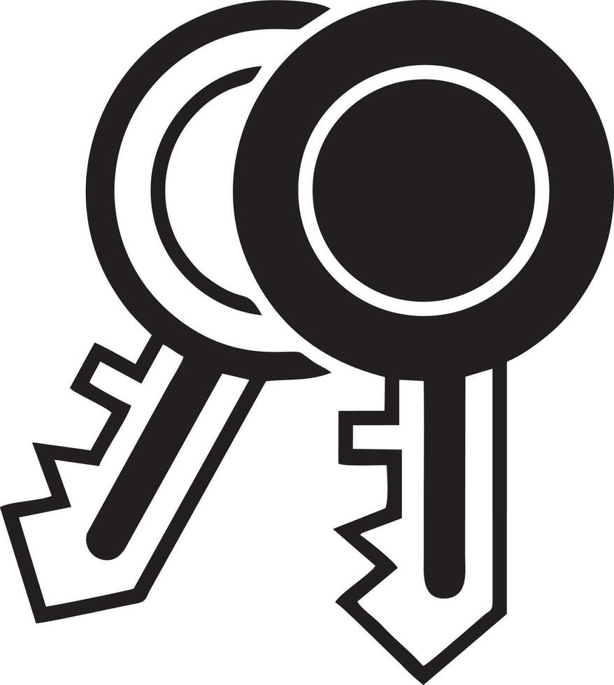 Lock security icon symbol vector image. Illustration of the key secure ...