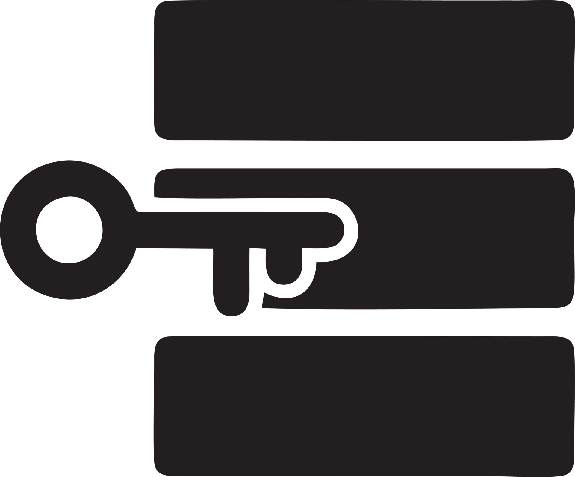 Lock Security Icon Symbol Vector Image Illustration Of The Key Secure