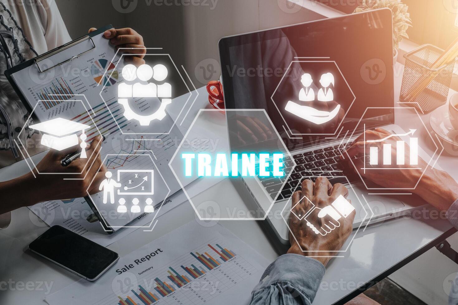 Trainee program and apprenticeship on the Job Training Concept ...