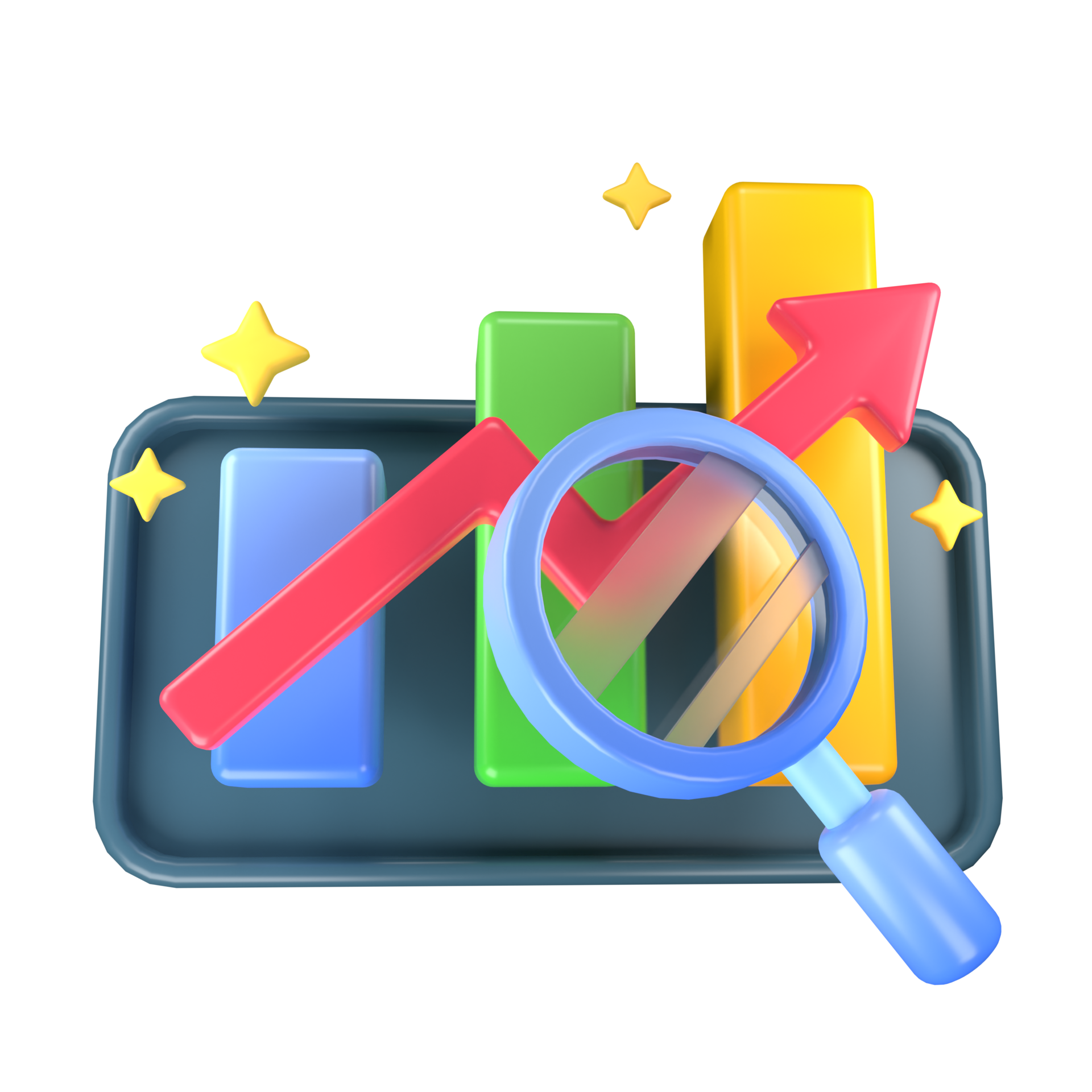 Analytics bar chart 3D illustration 22603454 PNG Analytics bar chart 3D illustration 22603454 PNG