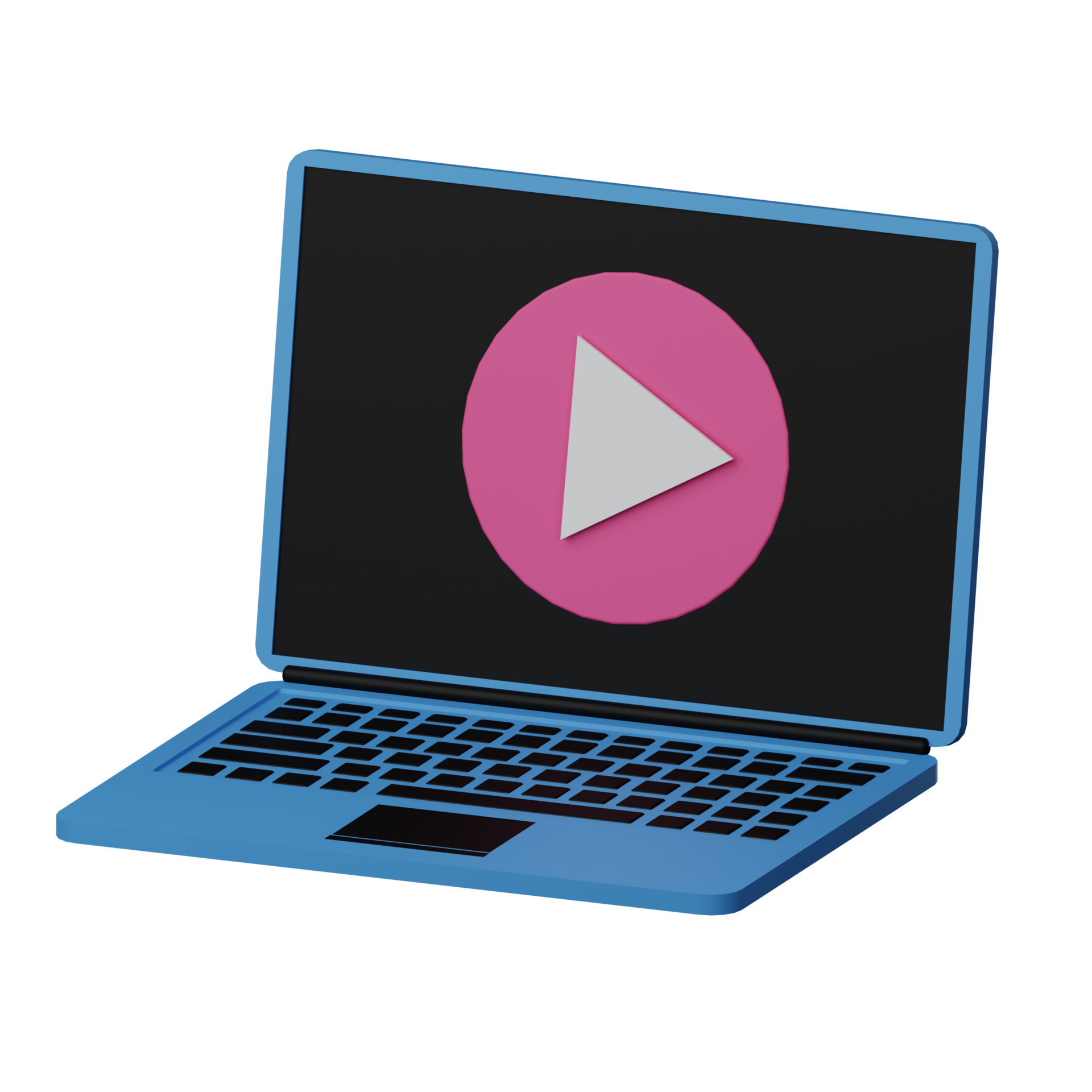 e Course 3D Icon Illustration 22603519 PNG