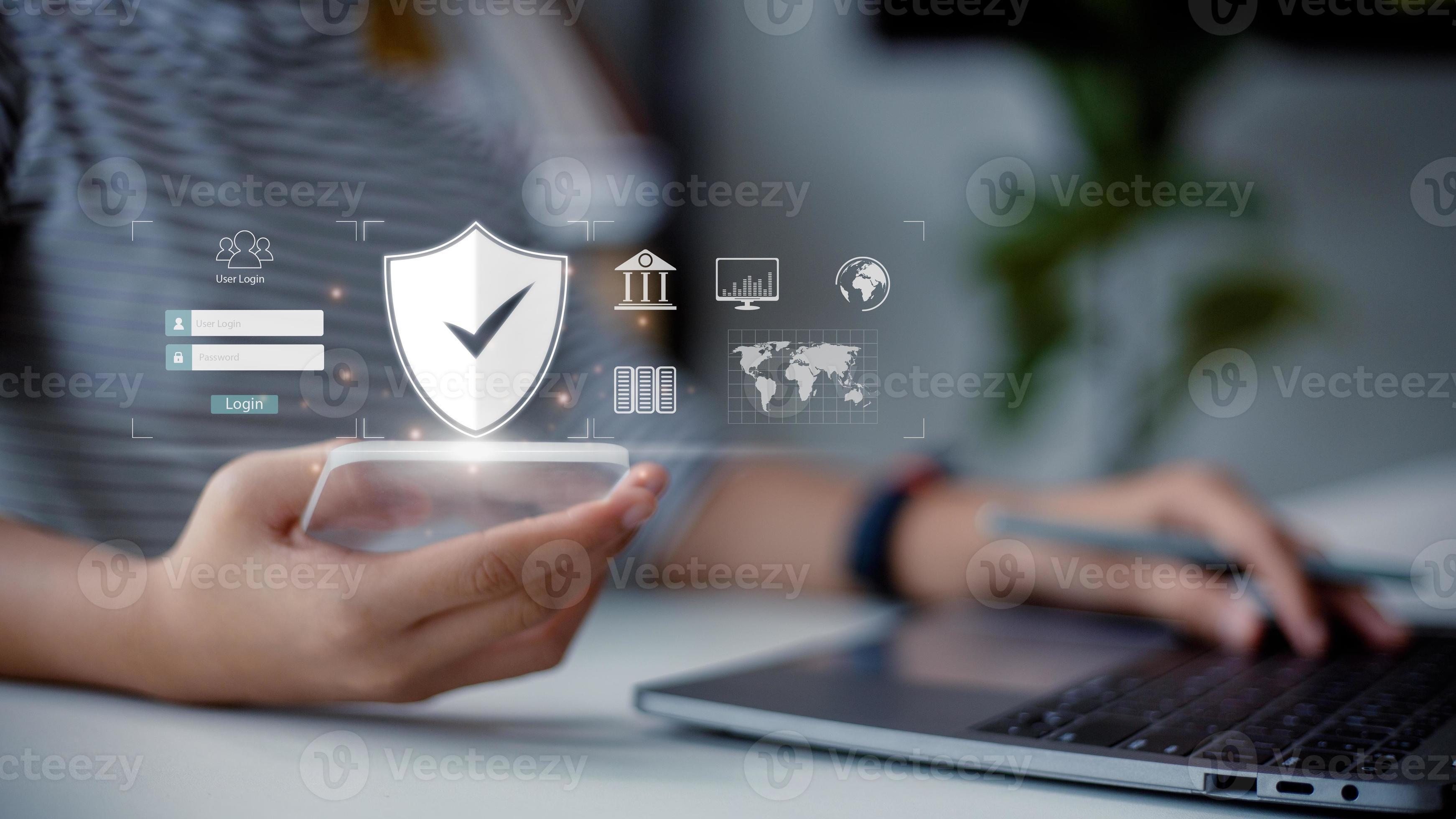 Cybersecurity Concept User Privacy Security And Encryption Secure Internet Access Future