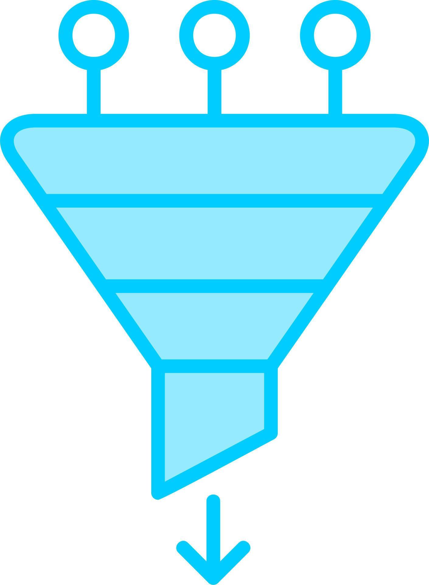 Funnel Vector Icon 22607465 Vector Art at Vecteezy