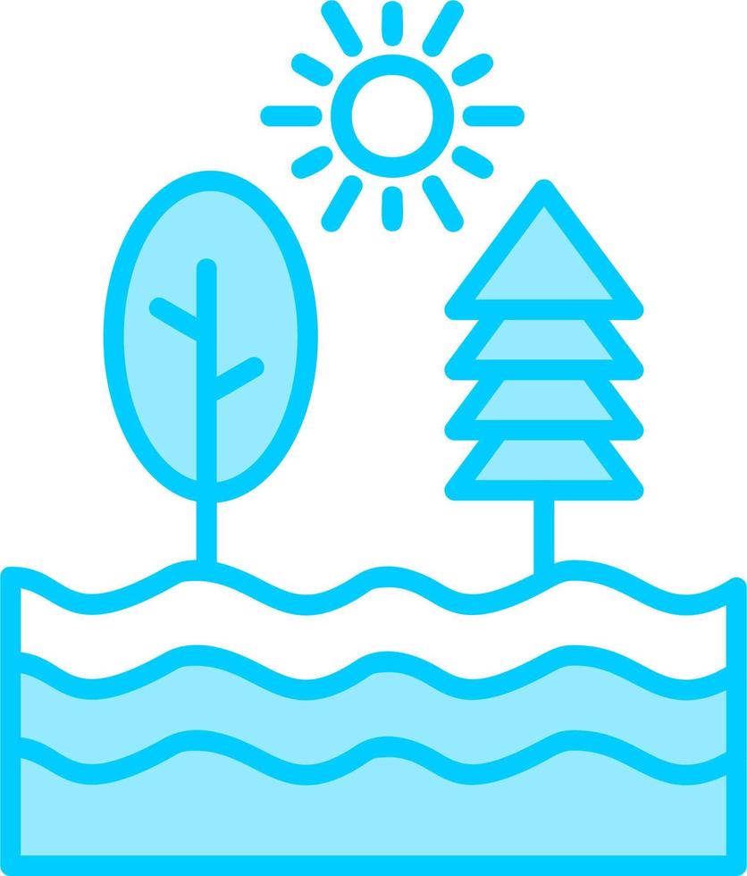 River Vector Icon 22607993 Vector Art at Vecteezy