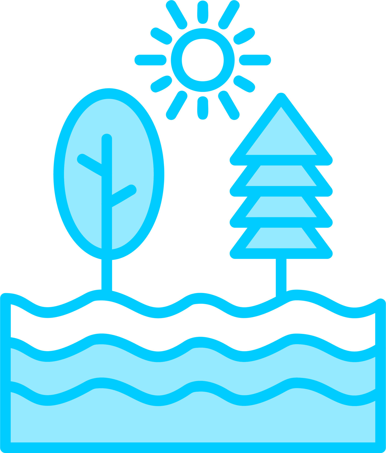 River Vector Icon 22607993 Vector Art at Vecteezy