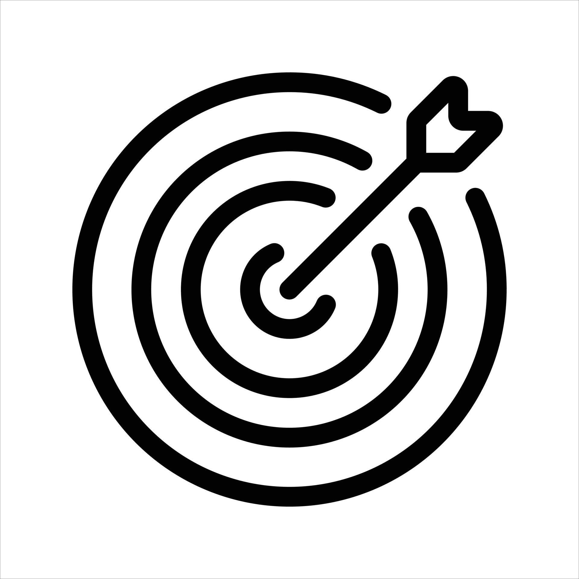 Target Illustration Vector 22608487 Vector Art at Vecteezy