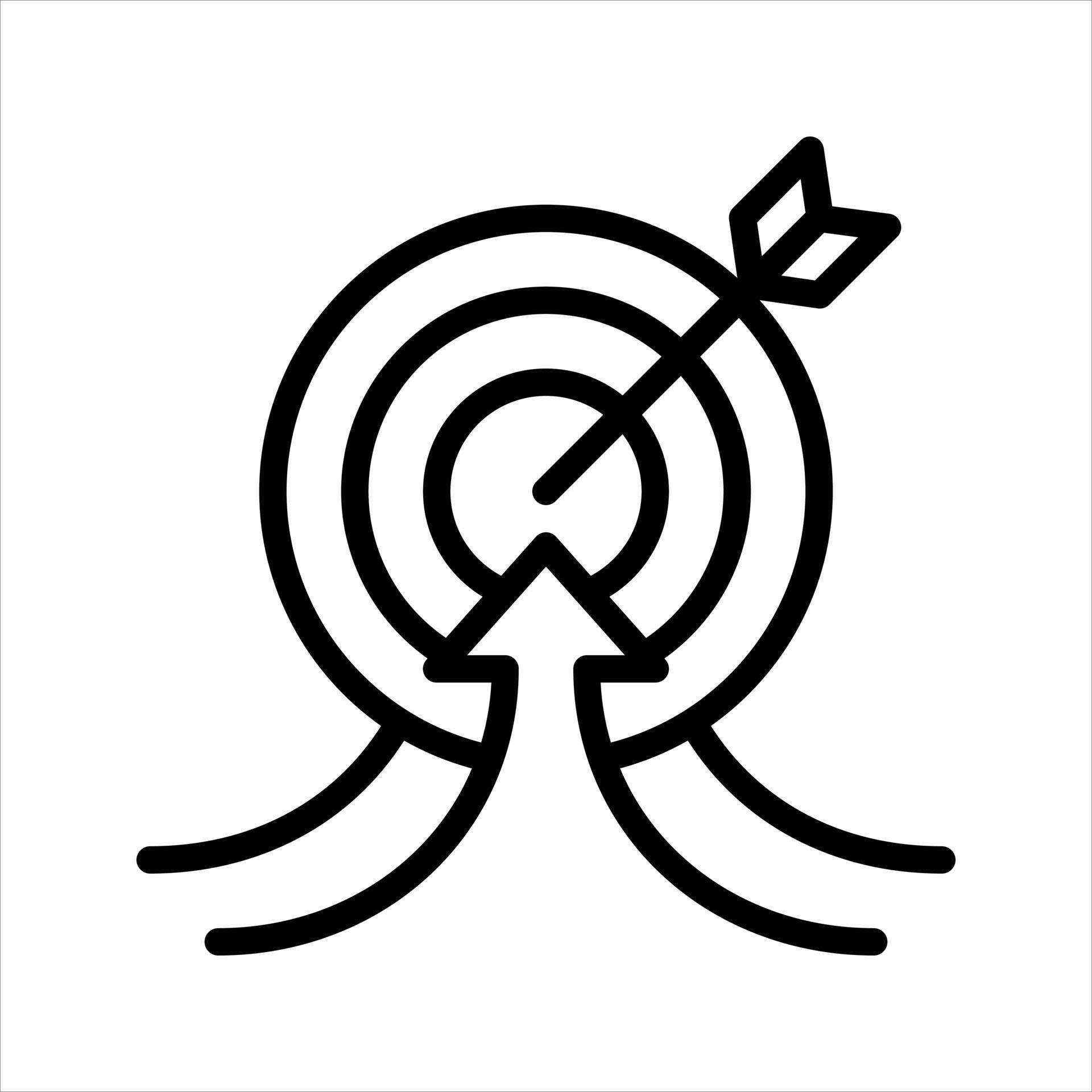 Target Illustration Vector 22608511 Vector Art at Vecteezy