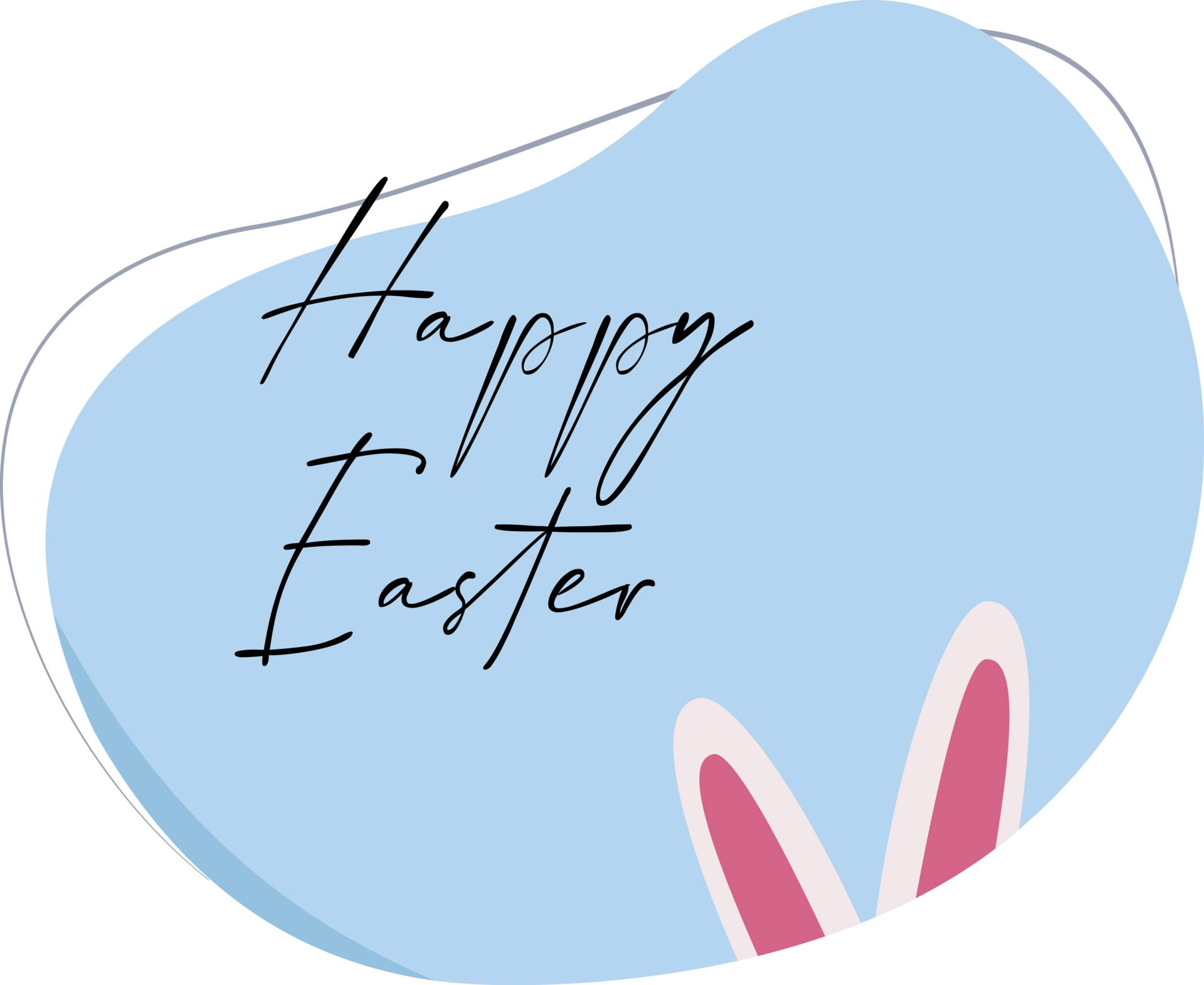 easter greeting card with rabbit ears. happy easter background 22608532 PNG easter greeting card with rabbit ears. happy easter background 22608532 PNG
