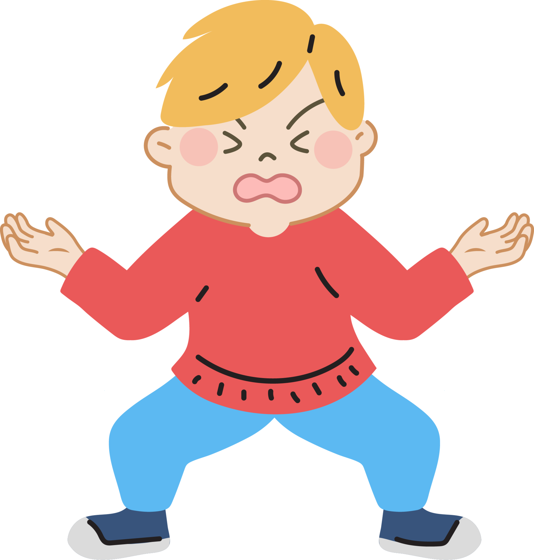 Angry Kid Png